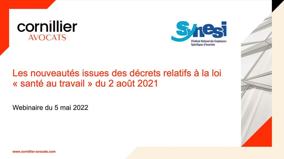 Webinaires - SyNESI